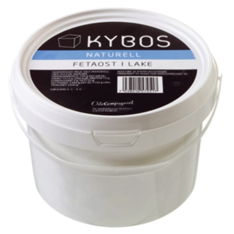 KYBOS FETAOST NATURELL I LAKE 2,5KG - TOOLBOX AS