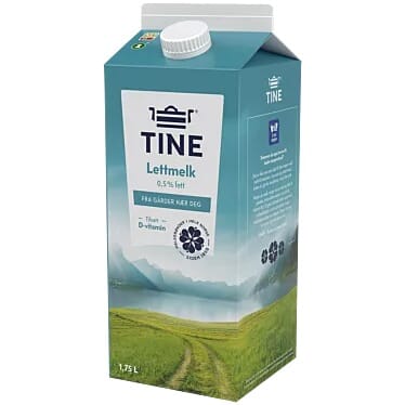 TINE EKSTRA LETT MELK 1,75L - TOOLBOX AS