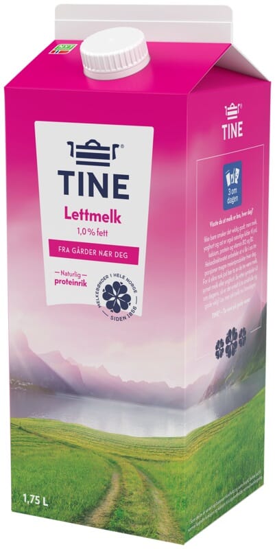 TINE LETT MELK 1,75L - TOOLBOX AS