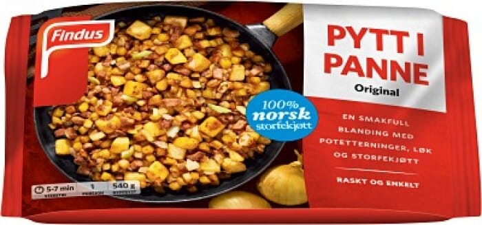 FINDUS PYTT I PANNE ORIGINAL 540G - TOOLBOX AS