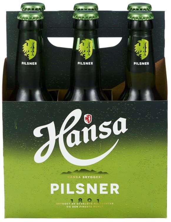 HANSA PILSNER 0,33L FL 6STK - TOOLBOX AS