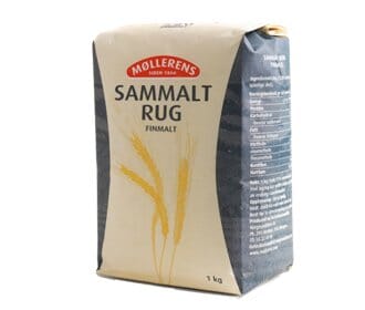 MØLLERENS SAMMALT GROVT RUGMEL 1KG - TOOLBOX AS