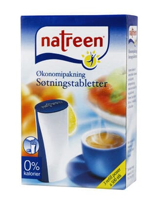 NATREEN TABLETTER SUKETTER 1500STK - TOOLBOX AS